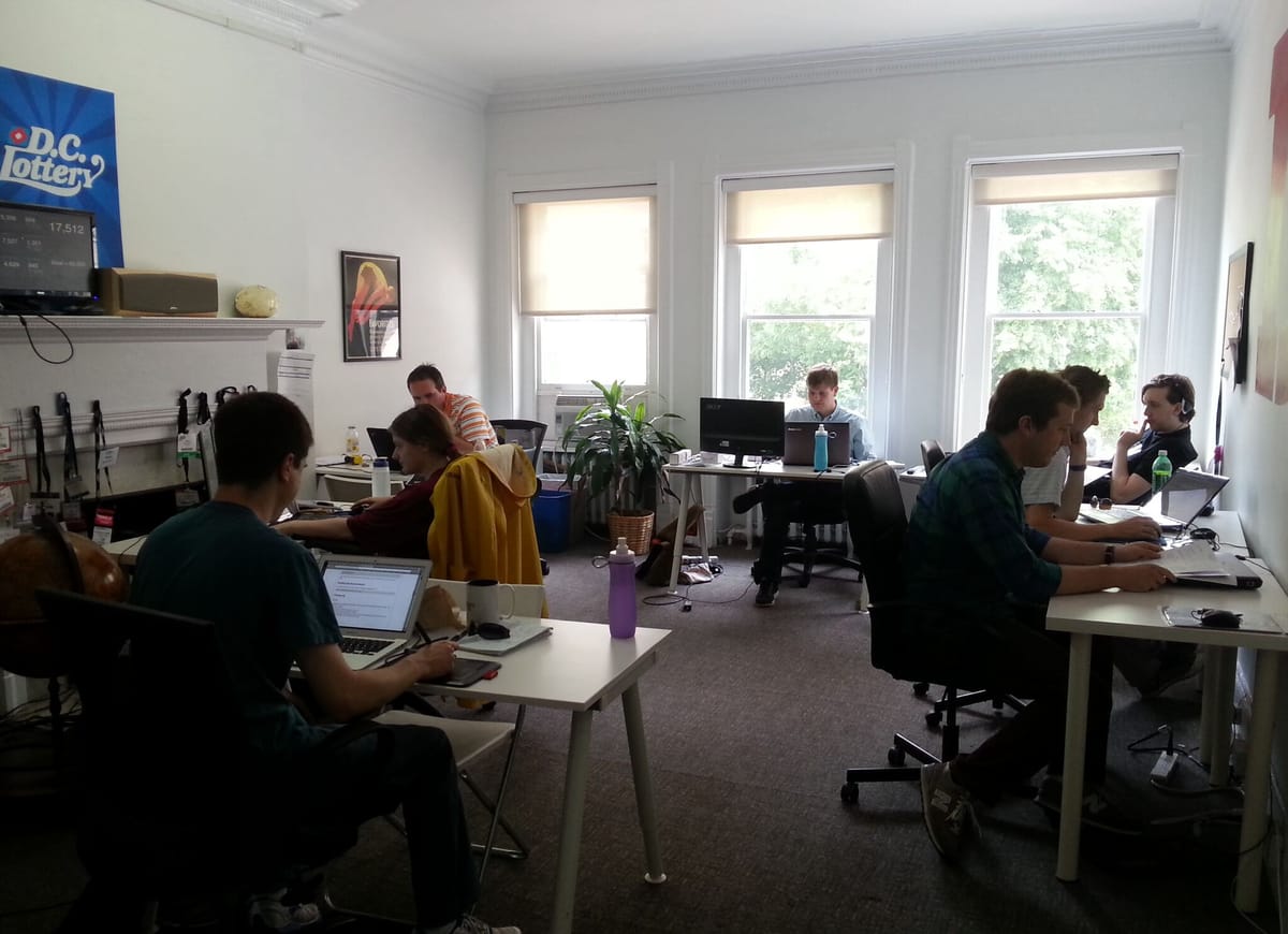 Taking a big risk at the beginning of my career